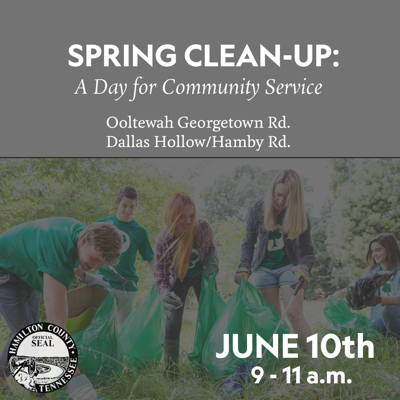 UPDATE: Hamilton County spring clean-up community service day ...