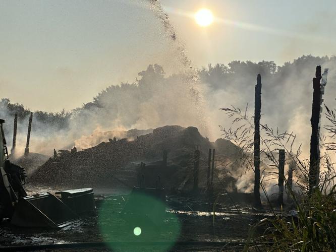 Fire Destroys Buildings at M&E Farms | Local News | local3news.com