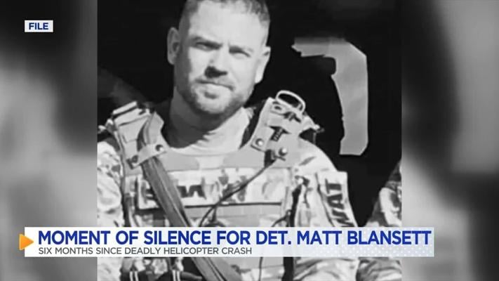 Remembering Detective Matt Blansett six months after tragic helicopter ...