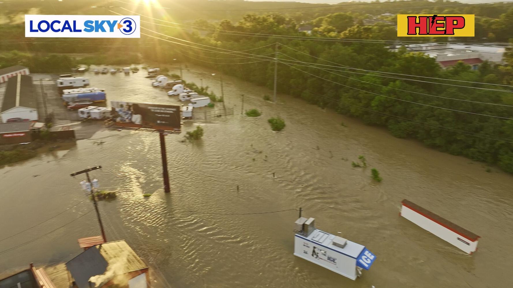 UPDATE: Heavy rains, flooding slams parts of Tennessee Valley, causes ...