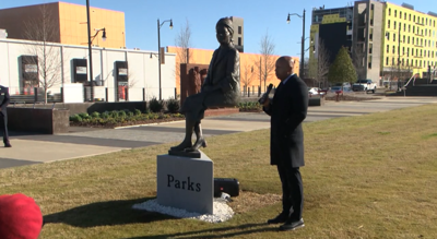 New Rosa Parks statue unveiled in Montgomery, AL | Regional/National ...