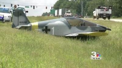 Small plane with WWII Nazi design lands on Georgia highway ...