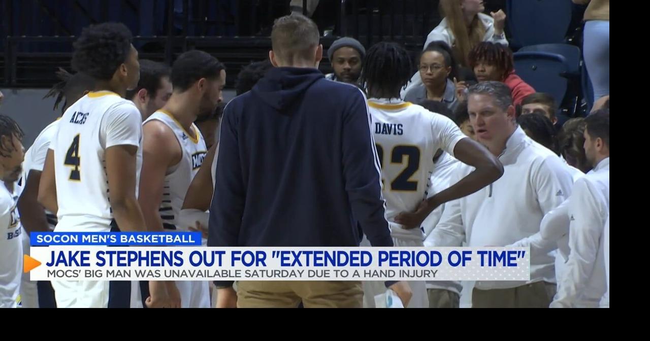 Mocs' Jake Stephens to miss "extended period of time" with hand injury ...