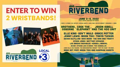 Win Two Wristbands to Riverbend! | Contests | local3news.com