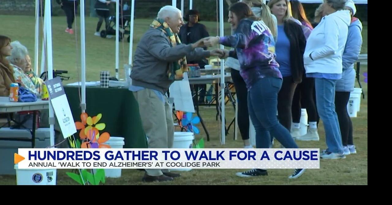 Hundreds gather for the annual Walk to End Alzheimer's | Local News | local3news.com