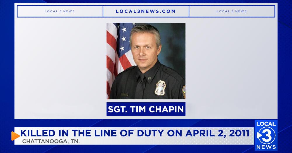 Remembering CPD Sgt. Tim Chapin who was killed in the line of duty 13 ...