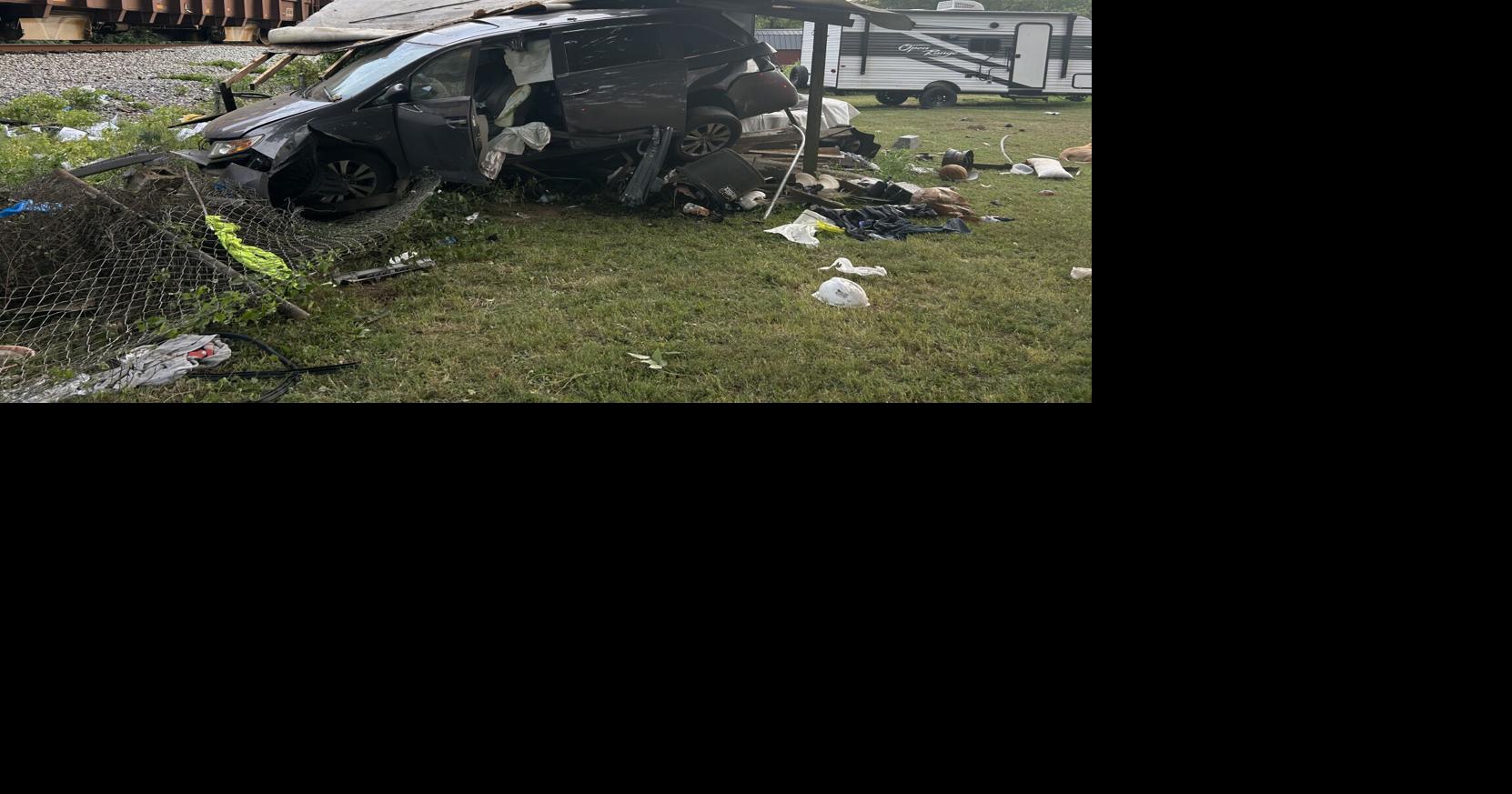 Two people injured after train hit car in Dade County | Local News ...