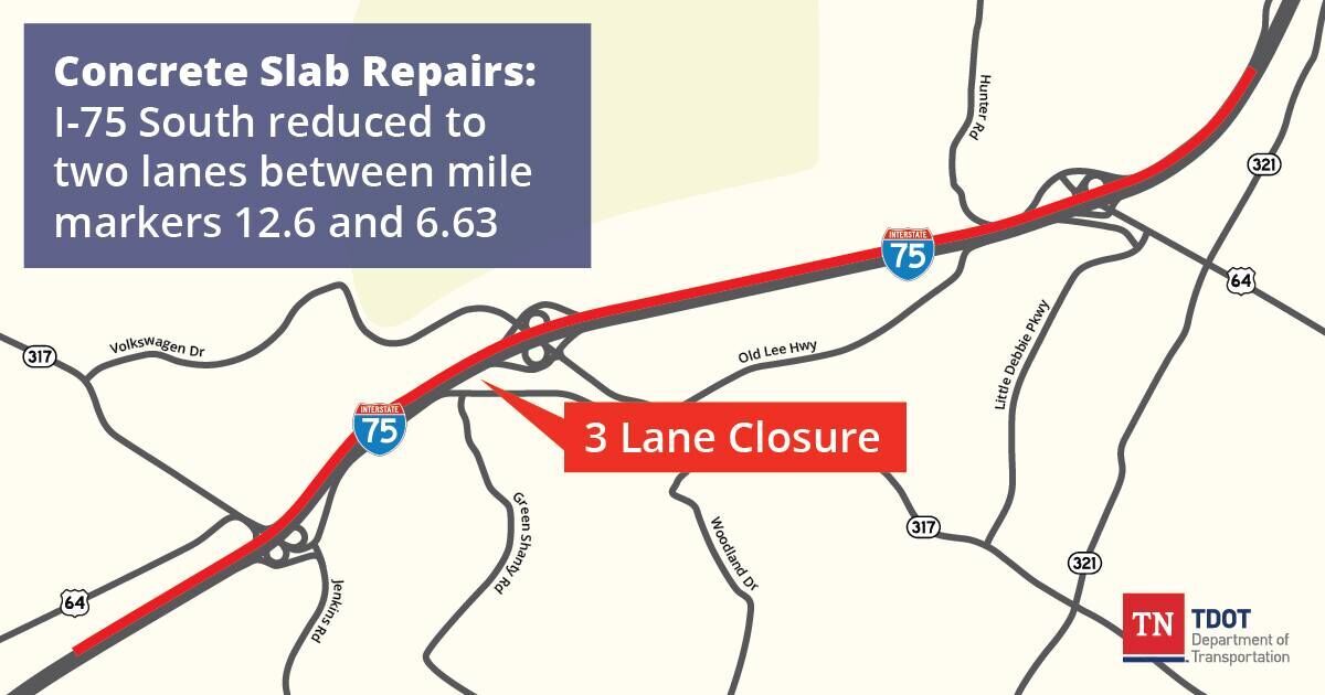TDOT halts road construction delays for Memorial Day travelers | Local ...
