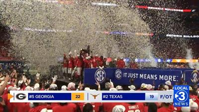 #5 Georgia Bulldogs knock off #2 Texas Longhorns in SEC Championship Game overtime thriller ...