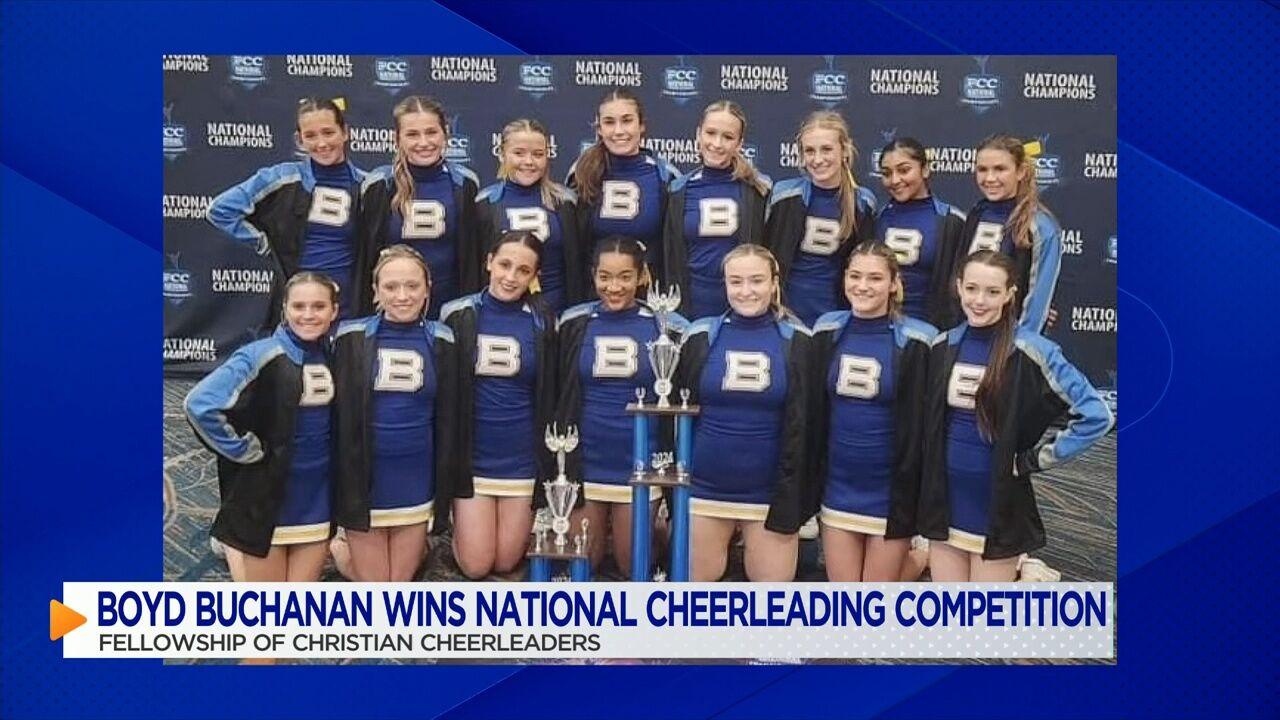 Boyd Buchanan Cheerleaders win national cheerleading championship ...
