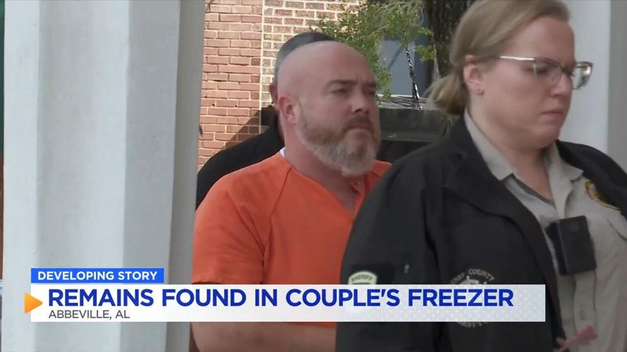 Alabama couple arrested after son's remains found in freezer | Local ...