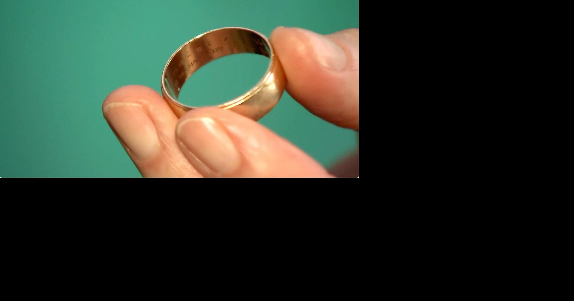 Woman finds couple’s lost wedding ring, returns it on Christmas ...