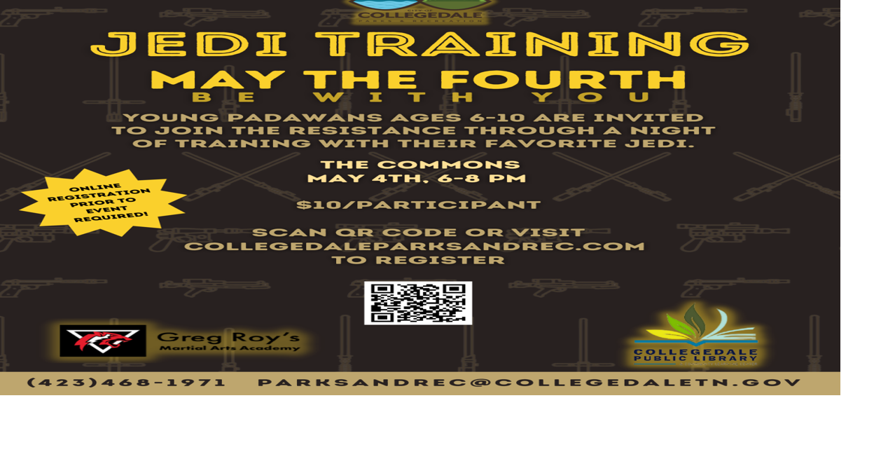 Jedi training offered to young padawans on May 4th in Collegedale | Local News | local3news.com