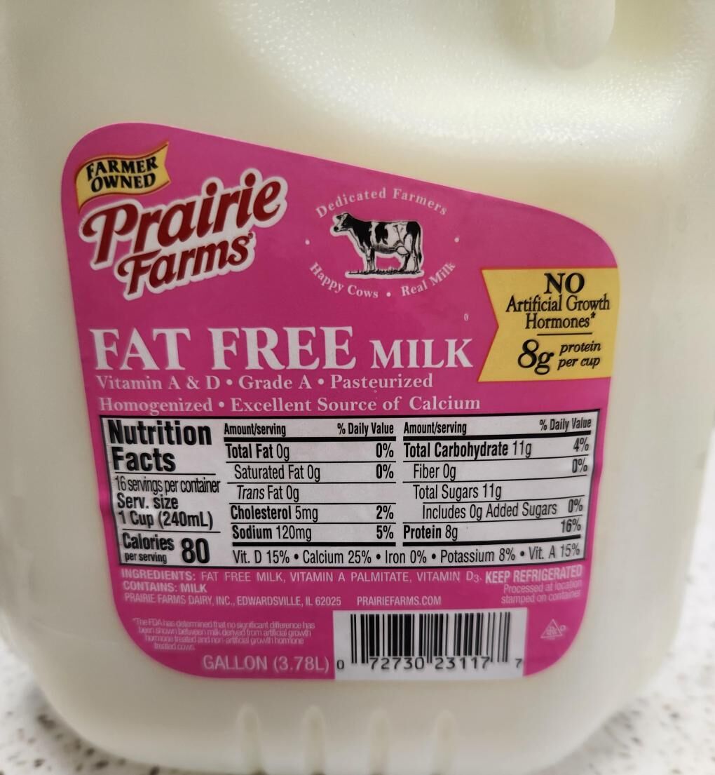 Prairie Farms recalls fat-free milk over possible contamination | Local ...