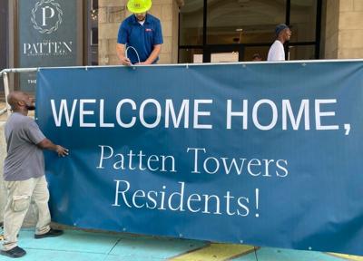 Patten Towers residents share challenges to follow moving back into ...