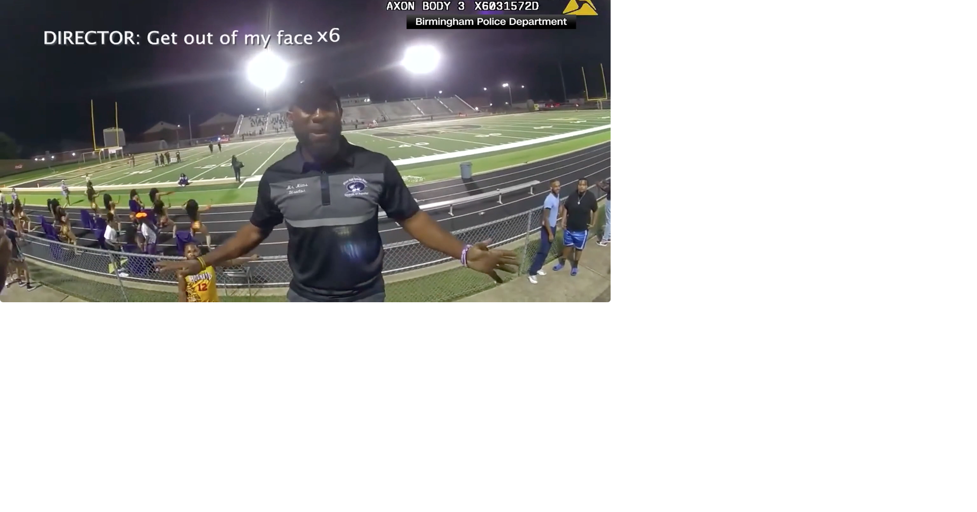 Alabama band director tased and arrested after high school football ...