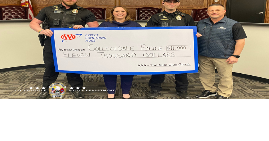 AAA awards Collegedale Police with Traffic Safety Grant | Local News ...