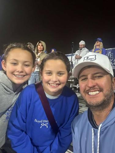 Country star Luke Bryan's surprise visit to Boyd Buchanan's football ...