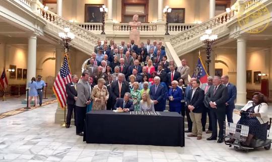 Georgia Governor Brian Kemp Signs 2024 25 Budget With Raises For