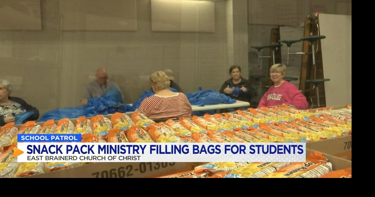 Snack Pack Ministries work to pack 4000 weekend lunches for students ...