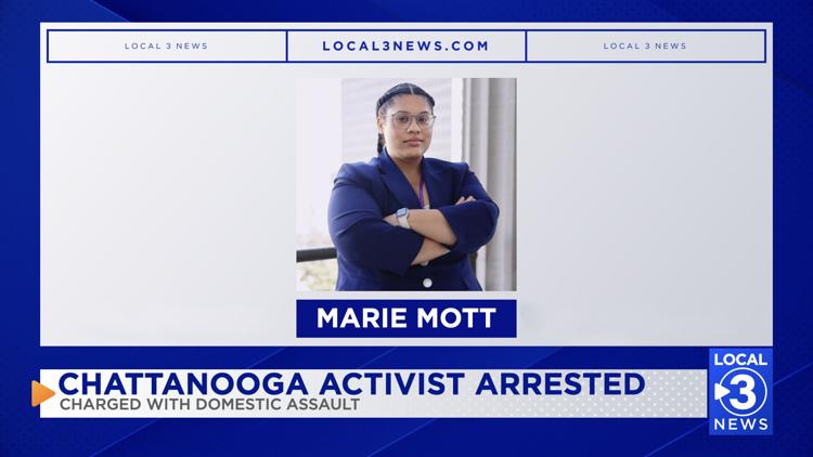 Chattanooga activist Marie Mott arrested for domestic assault | Local ...