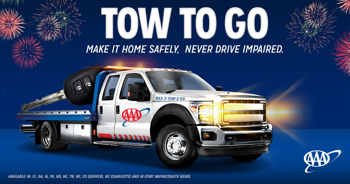 AAA Activates 'Tow to Go' in TN & GA for Independence Day Weekend ...