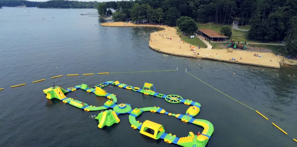 Nooga Splash inflatable aqua park to open Memorial Day weekend | Local ...