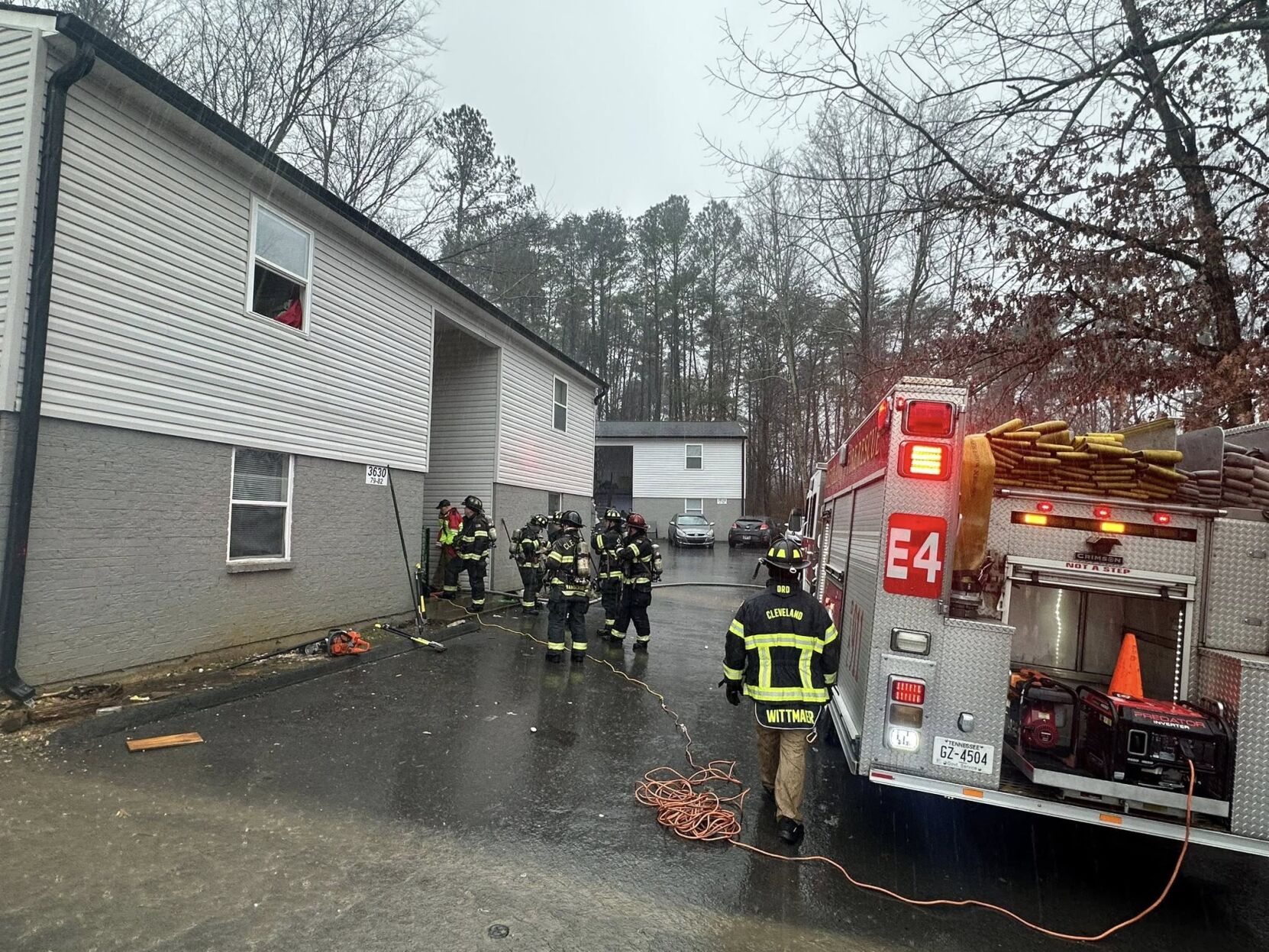 Apartment Fire on Stephens Road in Cleveland | Local News | local3news.com