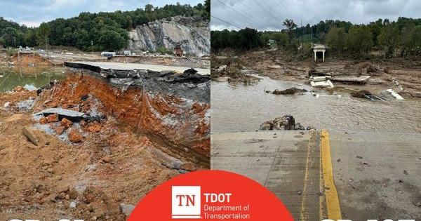 TDOT to replace East TN bridges destroyed during Helene by summer 2025 ...