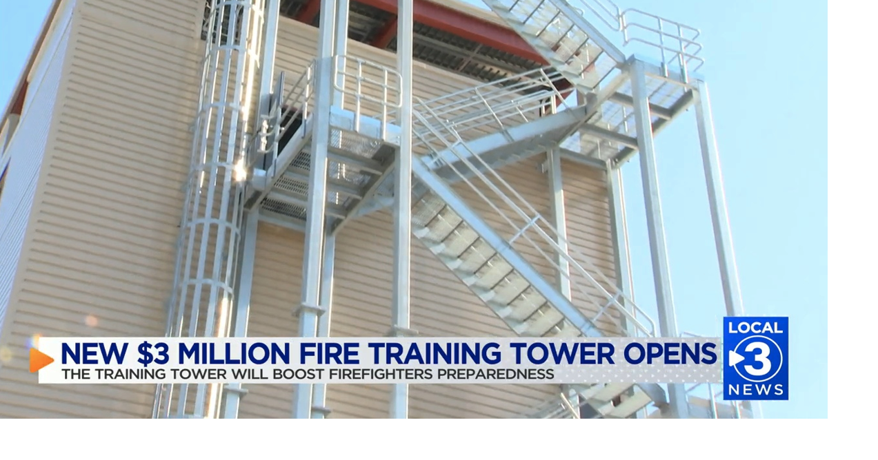 Chattanooga Fire Department's New Fire Training Tower | Local News ...