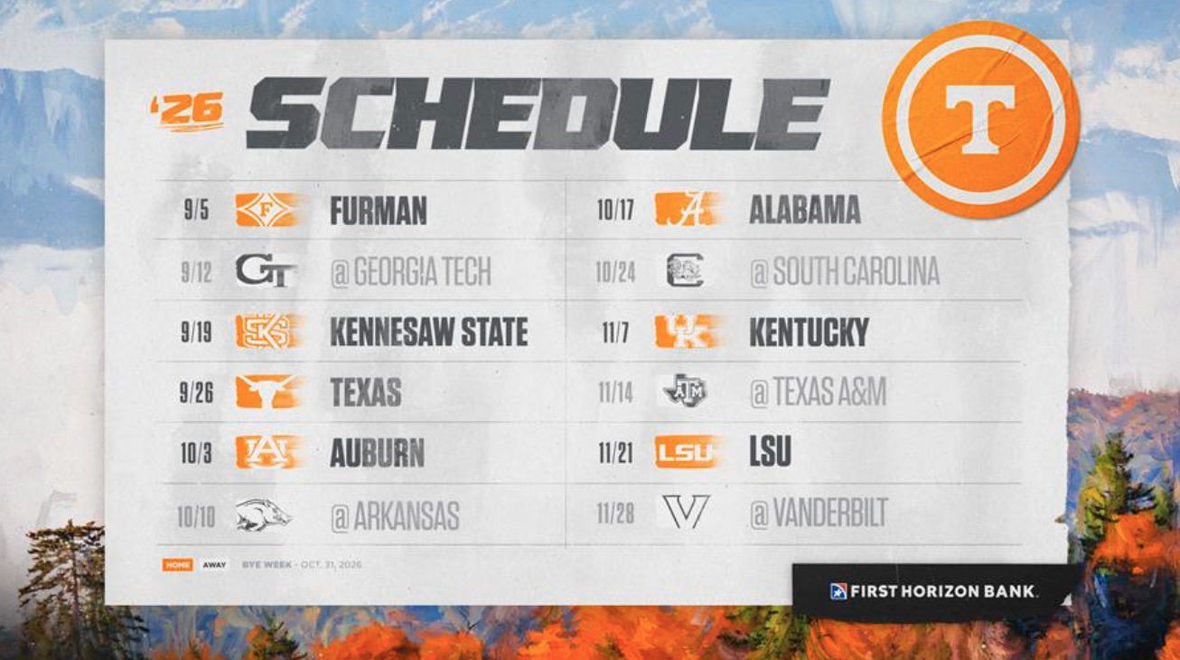 Vols have no shortage of challenges with first nine-game SEC schedule ...