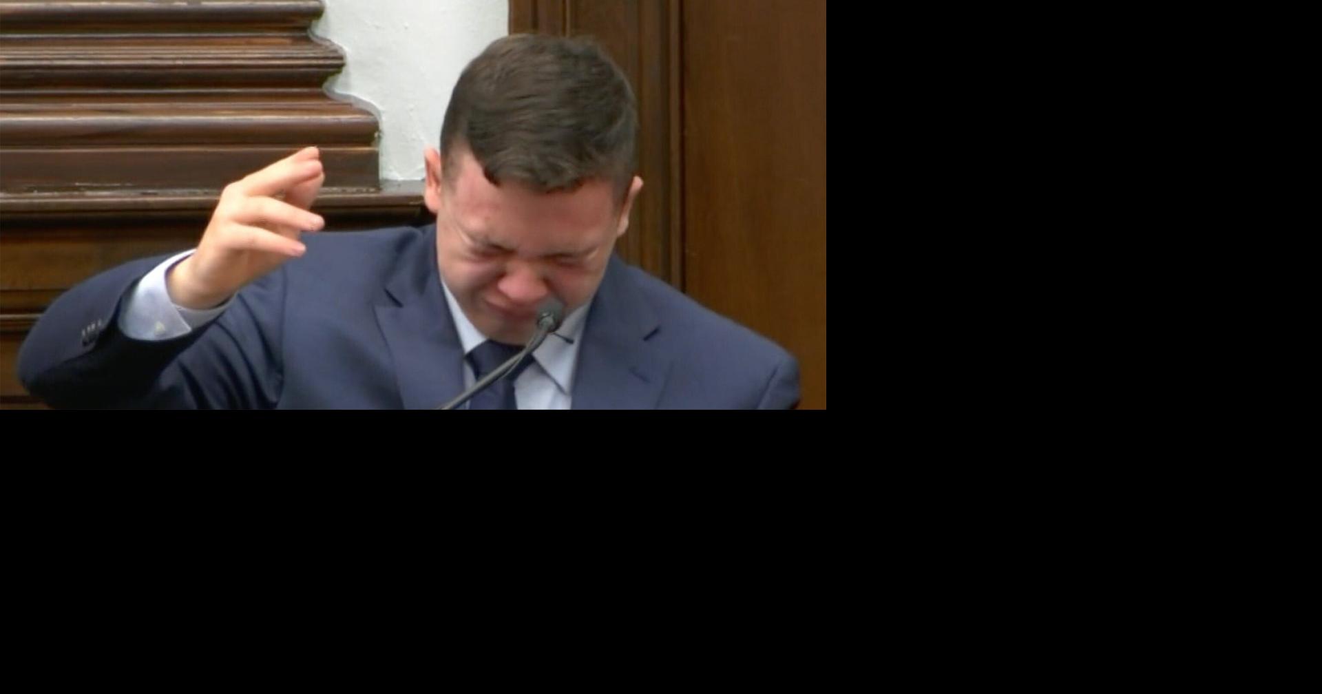 Kyle Rittenhouse breaks down crying while testifying in his homicide ...