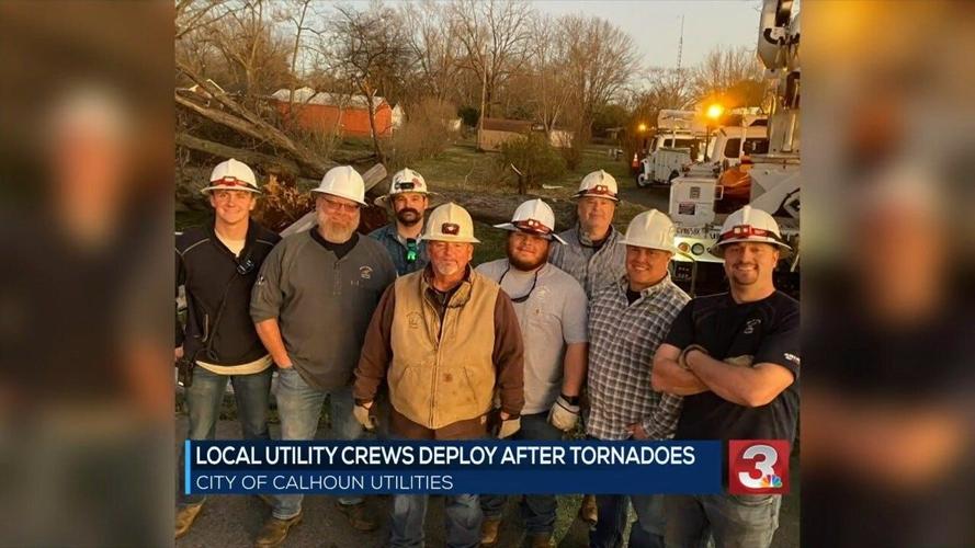 Local groups deployed to help restore power to areas impacted by ...
