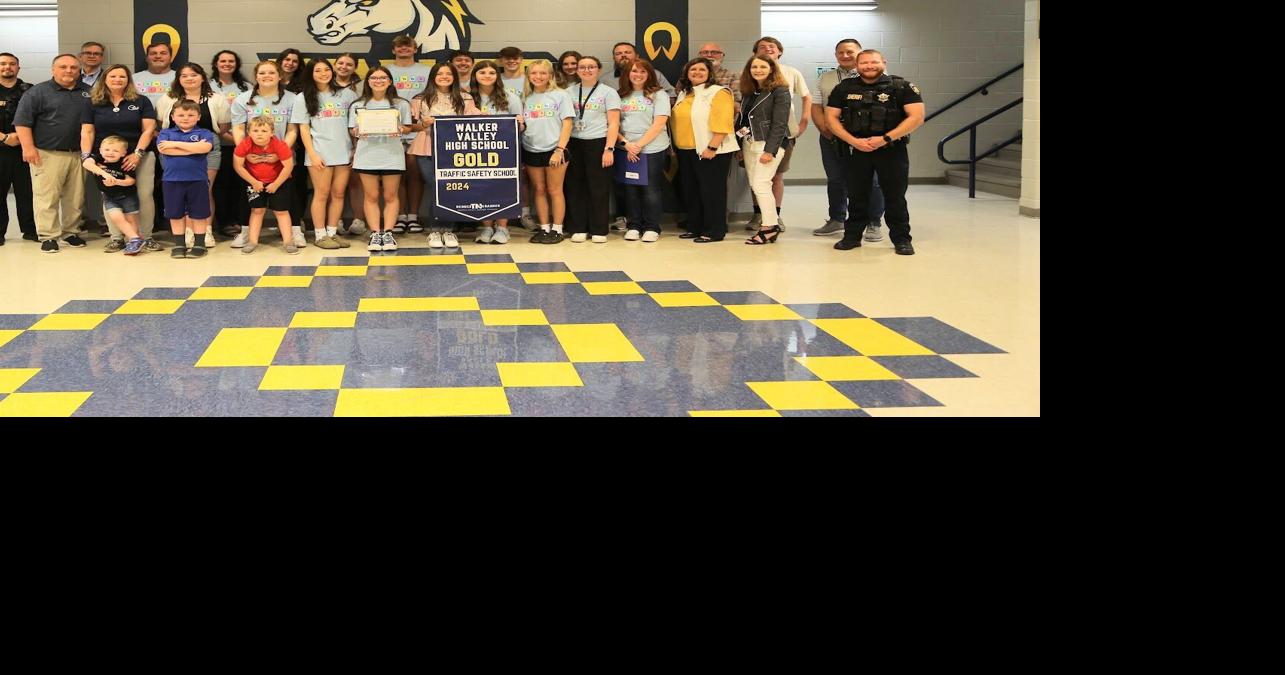Walker Valley High School Traffic Safety Recognition | Local News ...