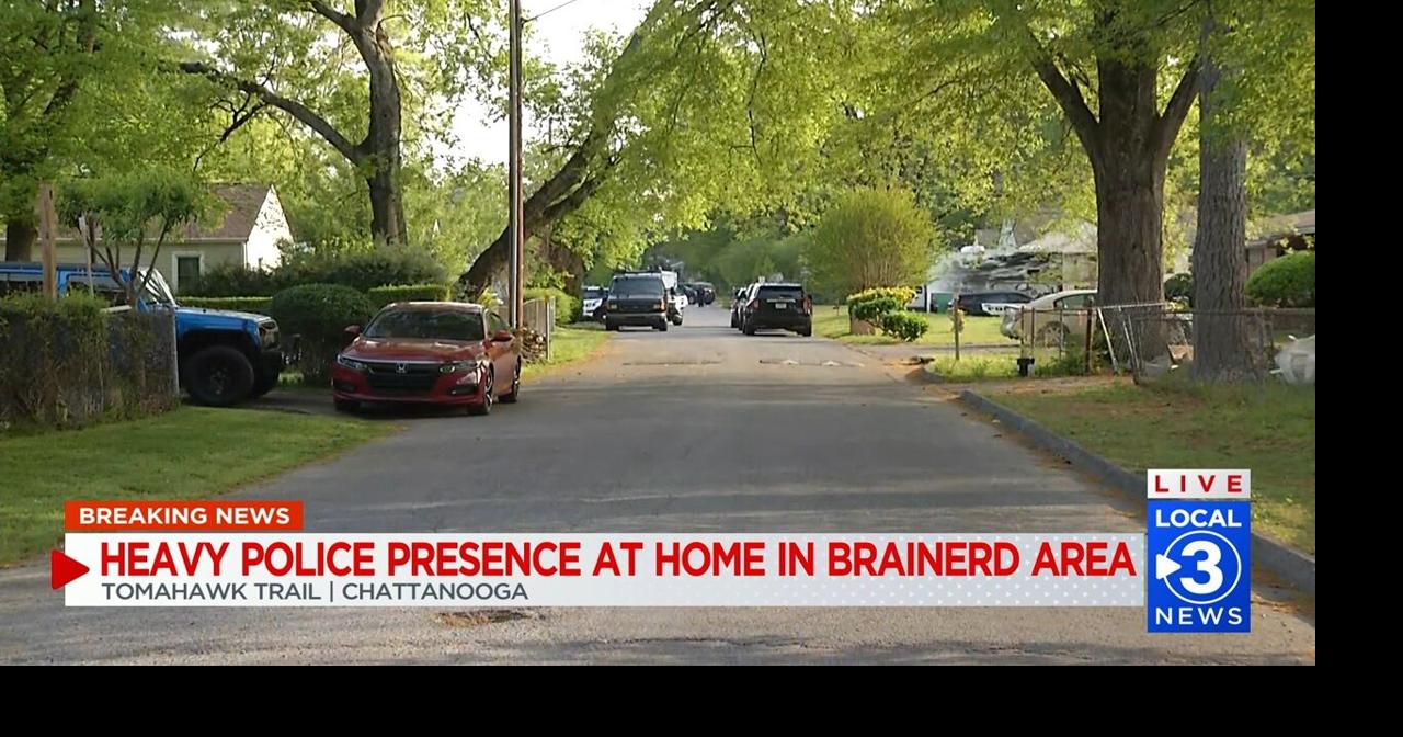 Chattanooga SWAT and police surround home on Tomahawk Trail ...