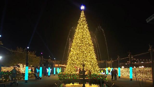 Experience Nooga Lights Walk-Through Light Show | Local News ...