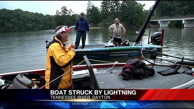 Fishing boat struck by lightning | What's Trending | local3news.com