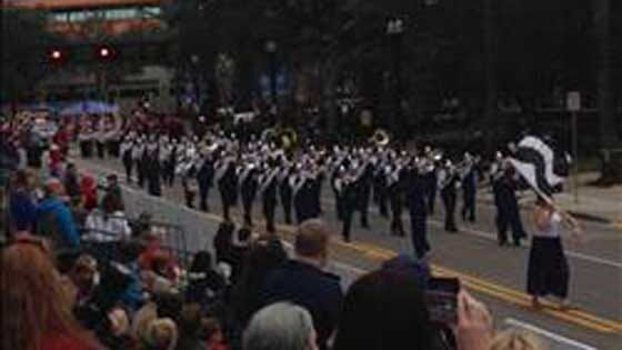 Gordon Lee Trojans Band playing at Gator Bowl | | local3news.com