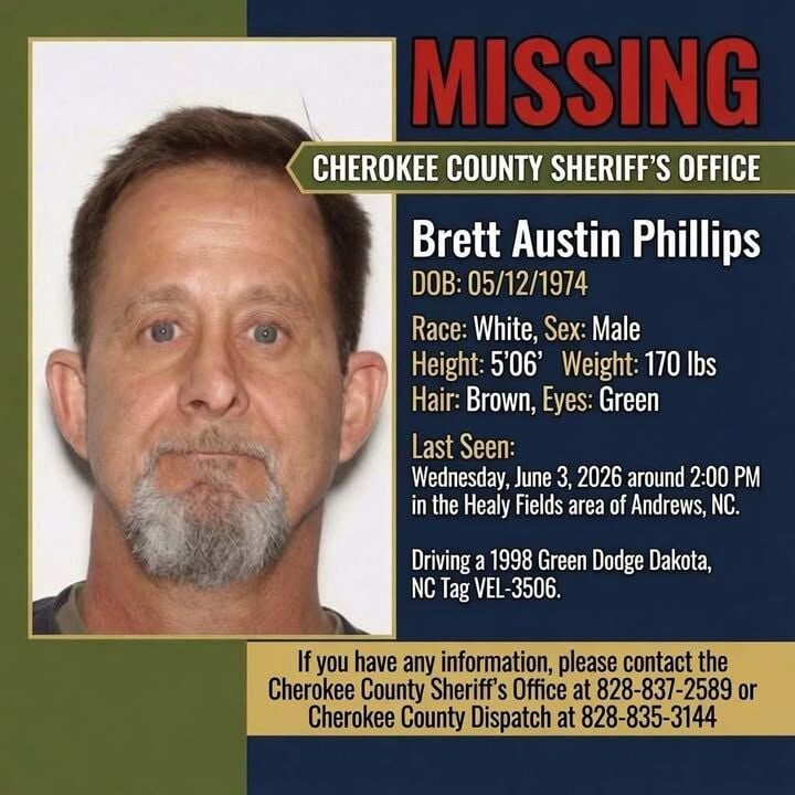 Man missing from Cherokee Co. since Wednesday | Local News | local3news.com
