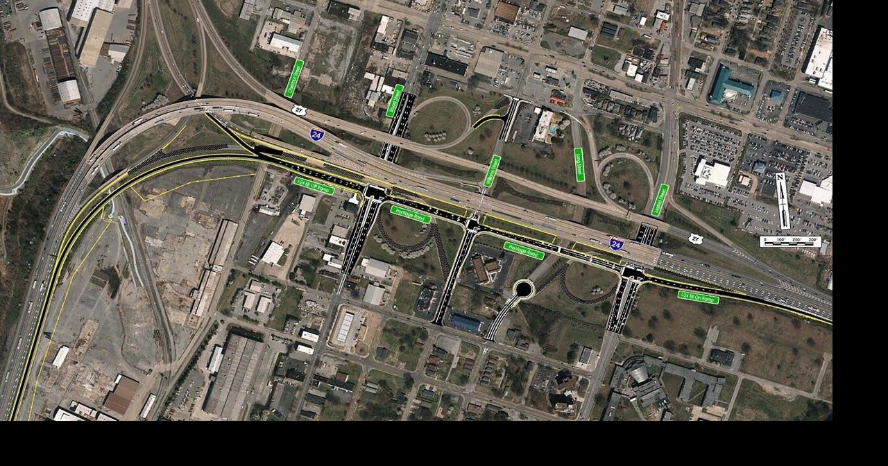 TDOT shares plans for new Interstate 24 interchange for Broad, Market ...