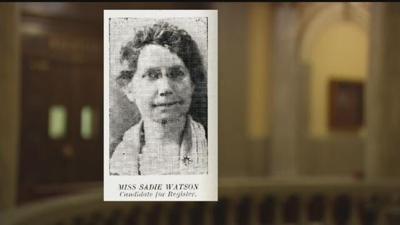 Sadie Watson: Hamilton County's first elected female | Local 3 In Your ...