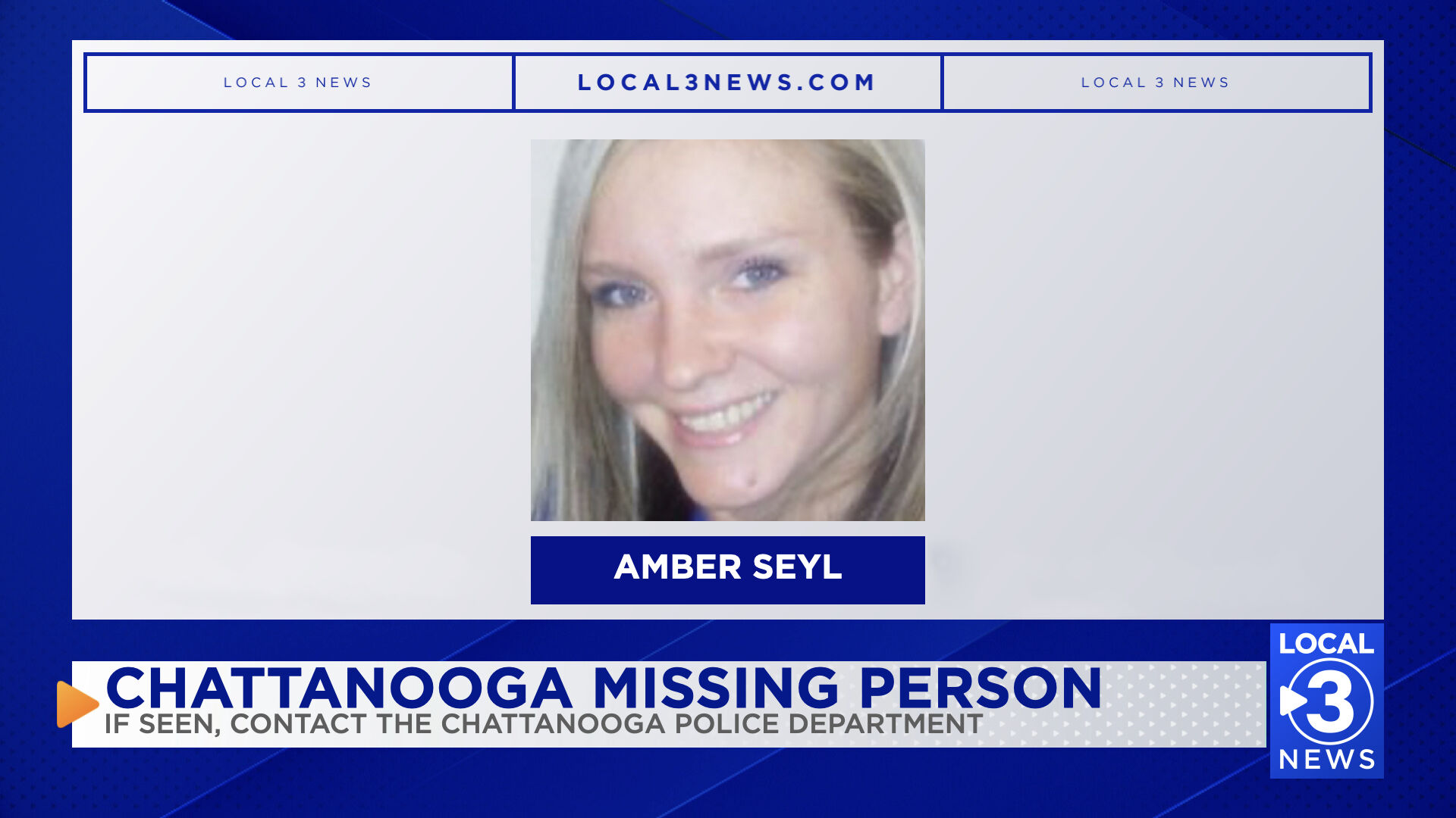 Missing Persons Report for Amber Seyl | Local News | local3news.com