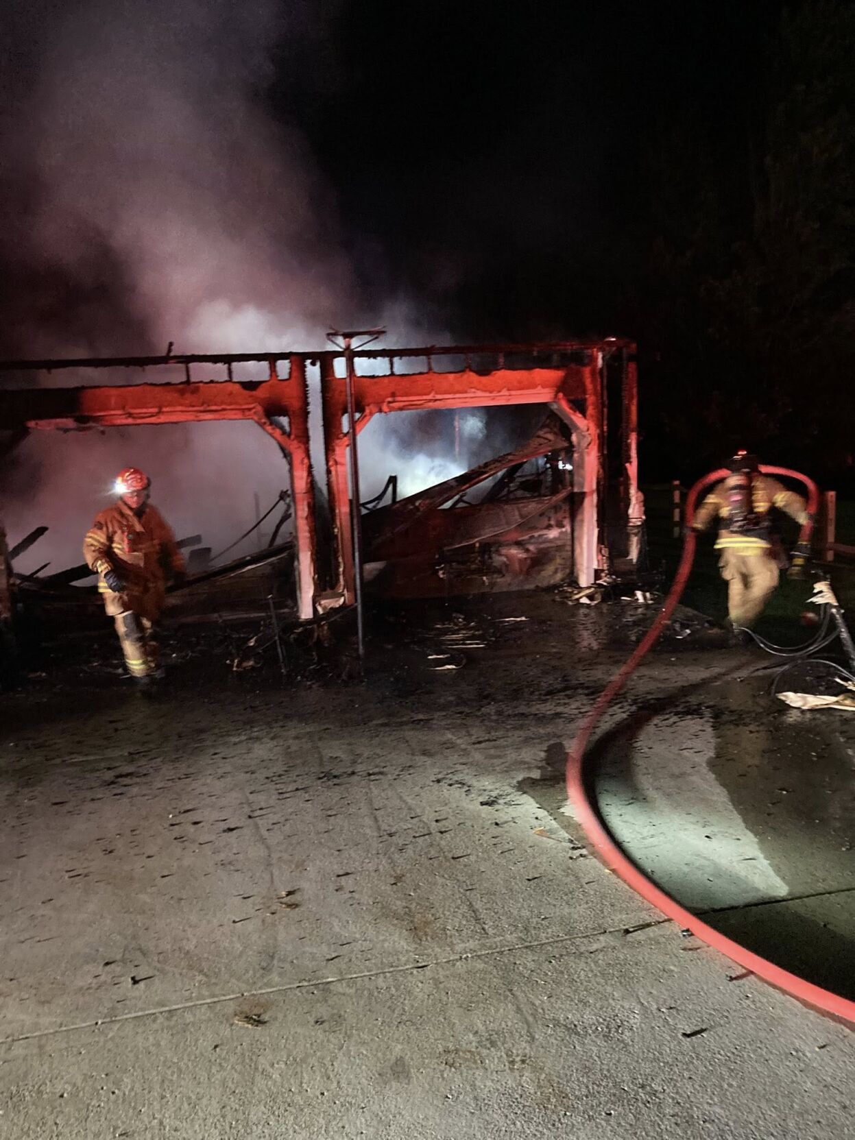 Firework Debris Causes Detached Garage Fire | Local News | local3news.com