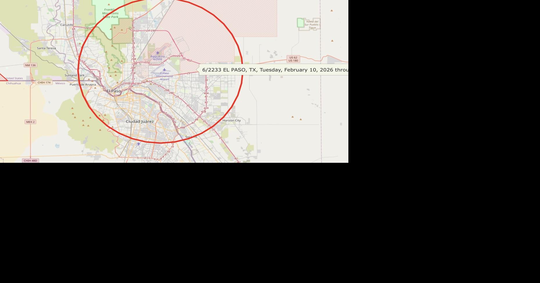FAA Restriction Halts Flights to El Paso and Southern New Mexico ...