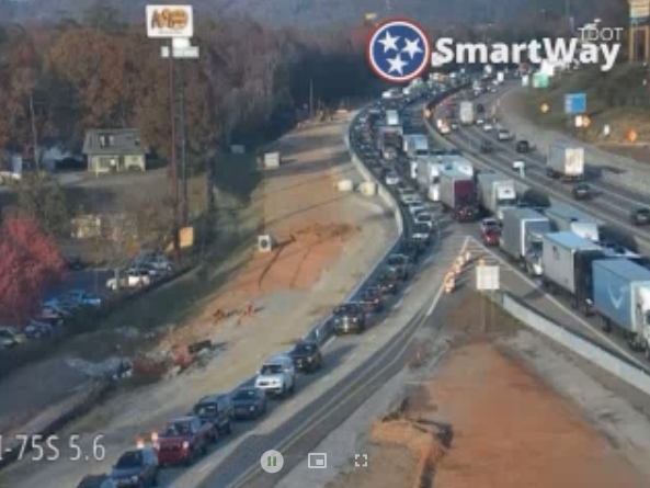 Multi-Vehicle Crash on I-75 Southbound in Hamilton | | local3news.com