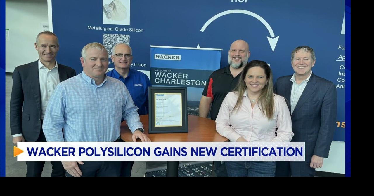 Wacker Polysilicon gains new certification | Local News | local3news.com