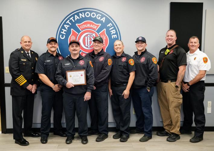 Chattanooga Fire Department honors new Lieutenant Cody Wallin | Local ...