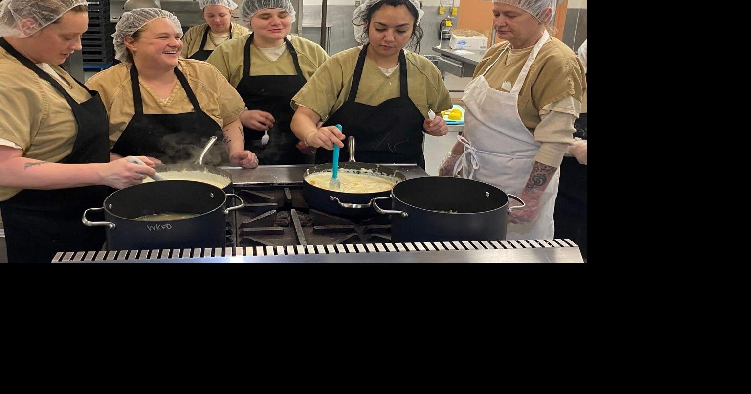 Officers and inmates celebrate completion of first-ever Culinary Arts ...