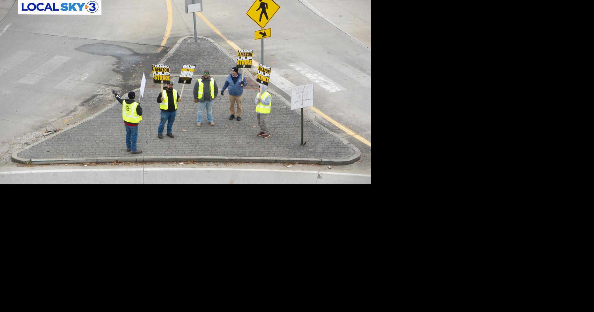 Teamster Union Leads Largest Amazon Strike in U.S. | Local News ...