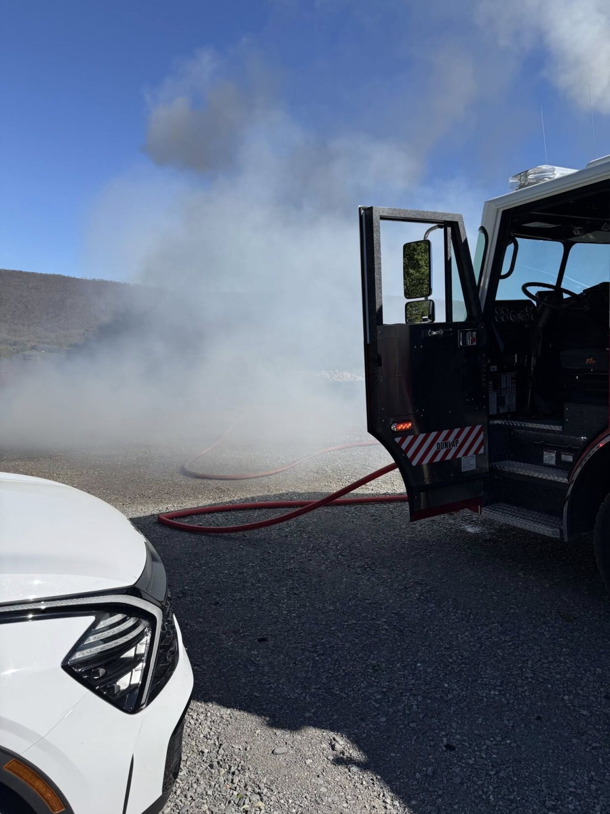 Pickup truck a total loss after fire during Dunlap wedding ceremony ...
